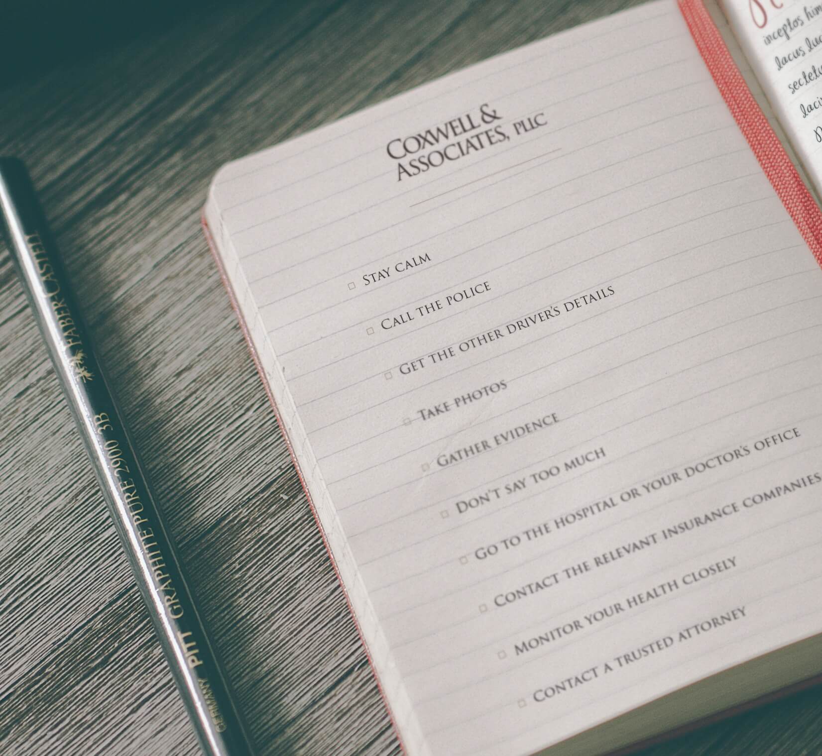 Our Checklist: What to Do After a Fender Bender